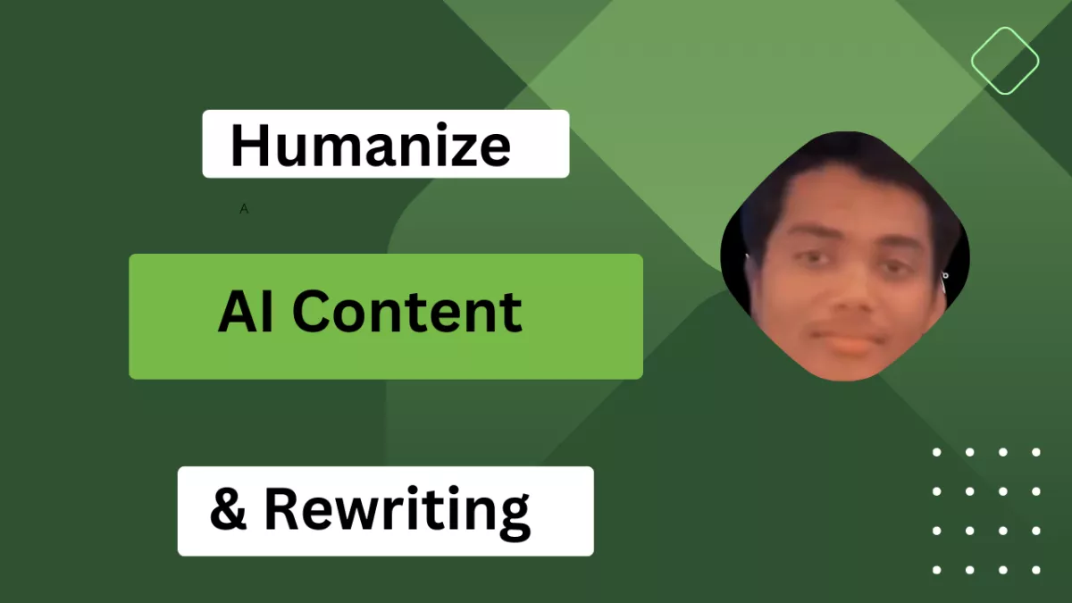 Edit AI generated content rewriter humanize AI content. | Truejobber